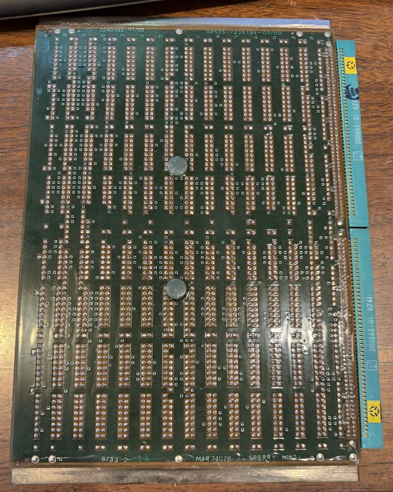 Vintage Mil-Spec US NAVY SPERRY AN/UYK-44 Memory Card Inmos SUPER RARE ...