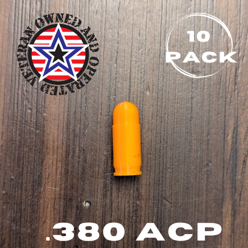 380 ACP Dummy Rounds, Snap Caps -- For Training **Made in USA (10 pack ...
