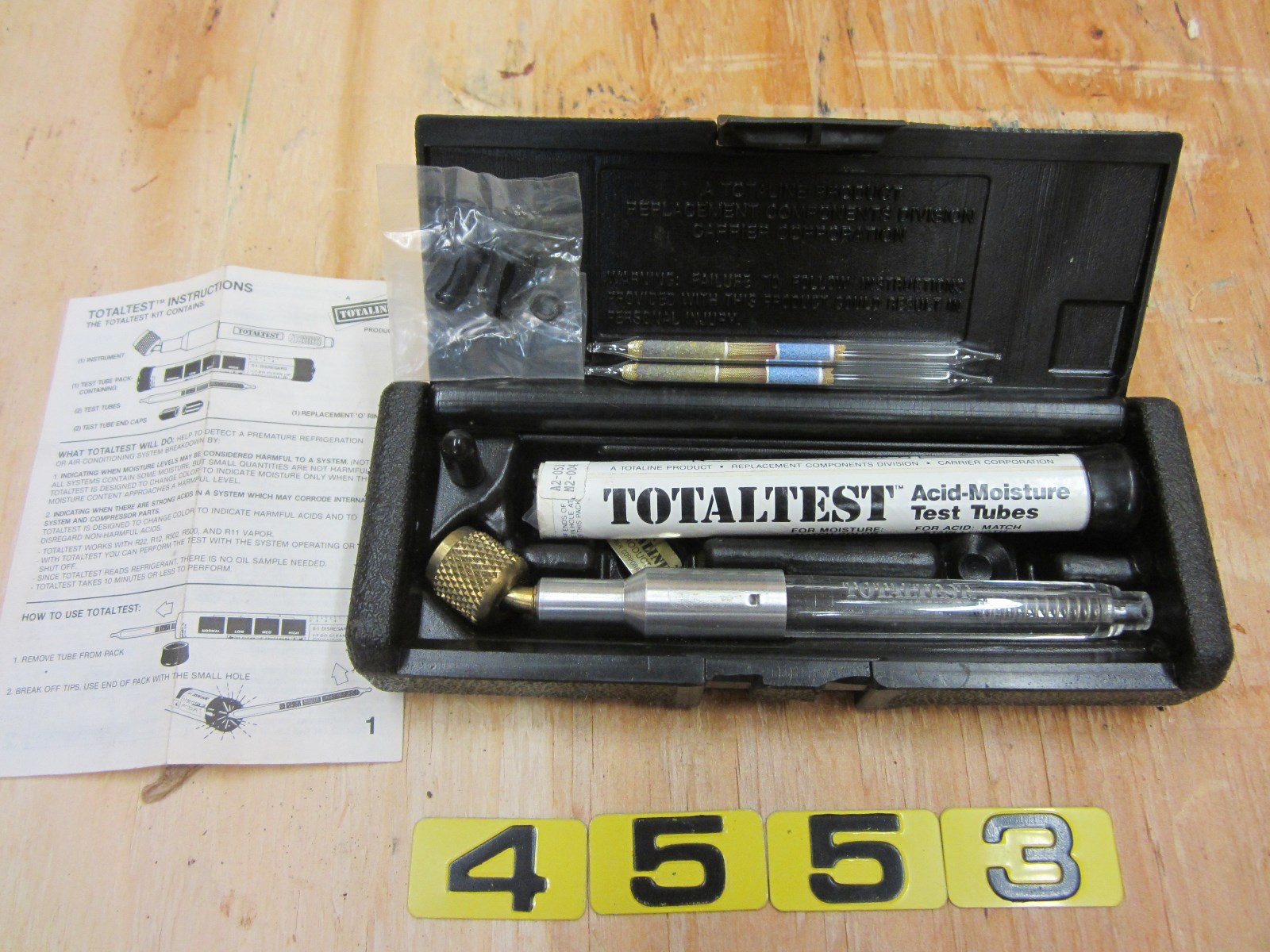 TOTALINE TOTAL TEST ACID MOISTURE TEST KIT | eBay