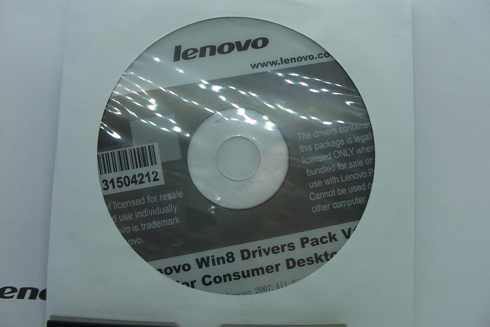Lenovo H5s Series User Guide Manual Drivers and Utilities CD/DVD & Windows 8 CD | eBay