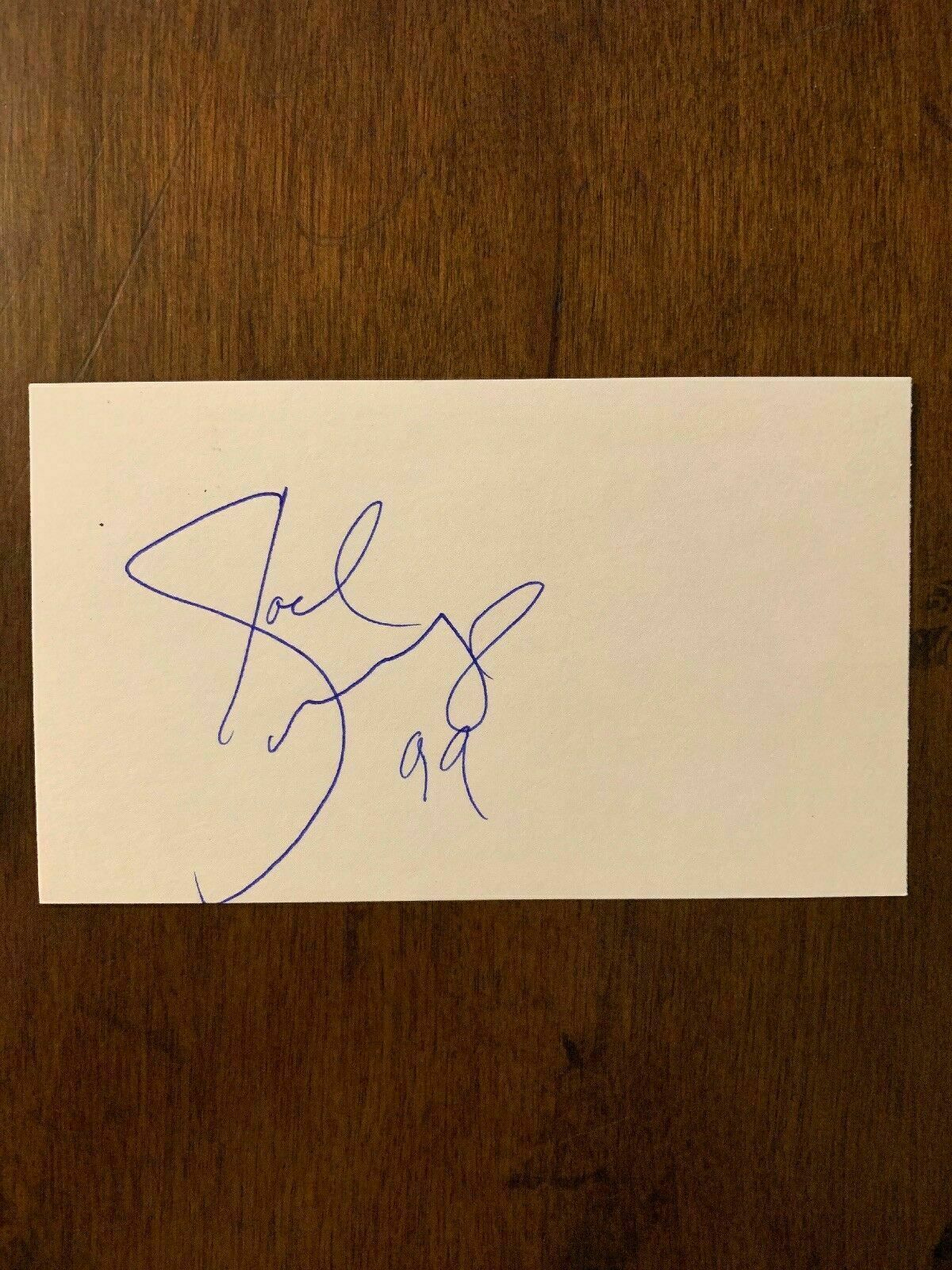 JOEL SMEENGE - SAINTS FOOTBALL - AUTHENTIC AUTOGRAPH SIGNED - A7952 | eBay