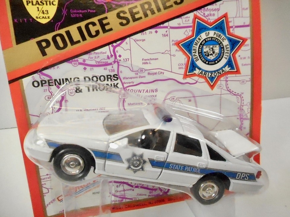 New Arizona Dept. Public Safety Patrol Car 1:43 Scale Die-Cast RC ...