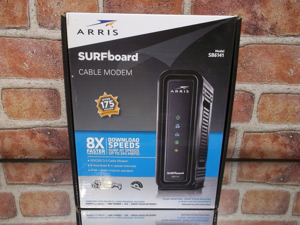 Arris Motorola Surfboard Modem Wi-Fi Router SB6141 | eBay