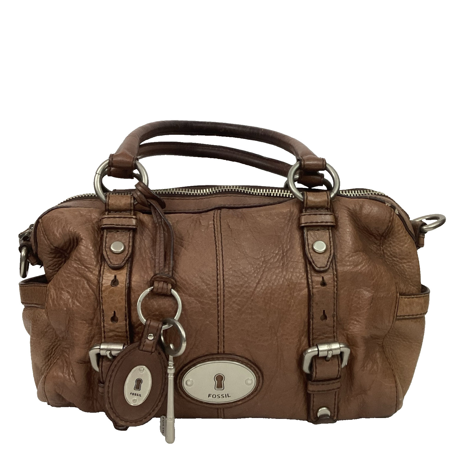 Fossil Long Live Vintage 1954 Maddox With Key Brown L… - Gem