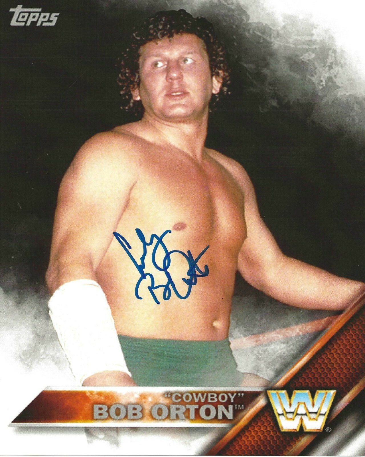 WWE Cowboy BOB ORTON Autographed 8x10 WWE /WWF Wrestling Legend Pic4 | eBay