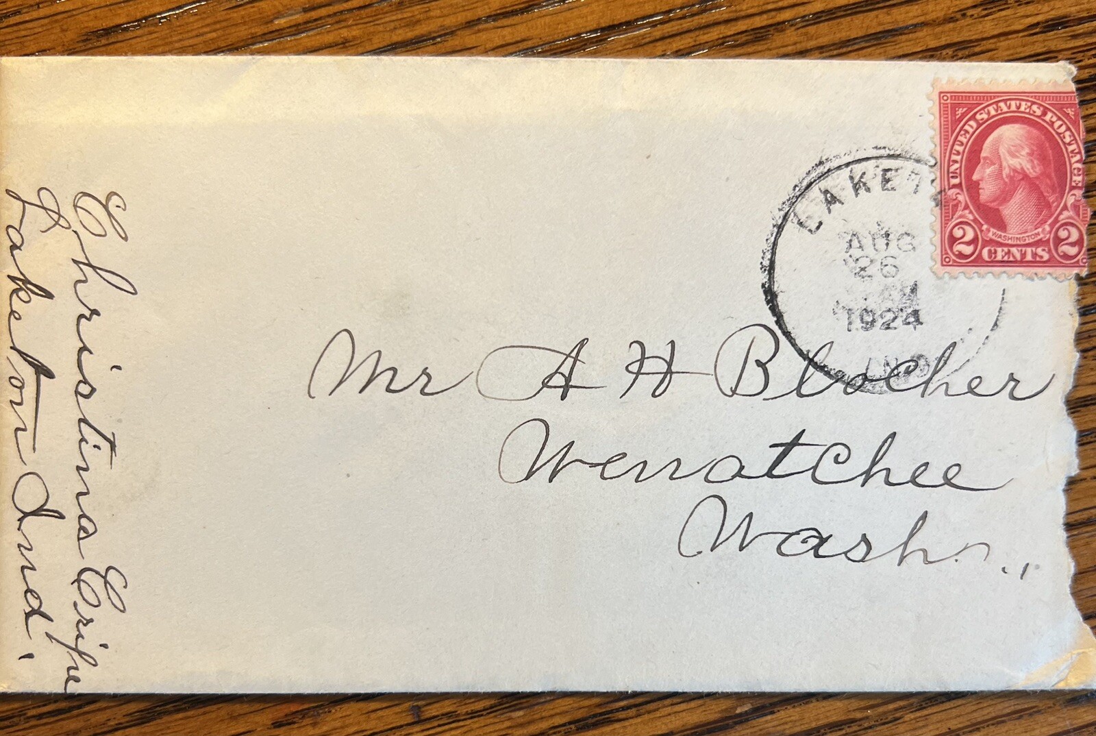 VERY RARE GEORGE WASHINGTON RED 1924 2 CENTS STAMP | eBay