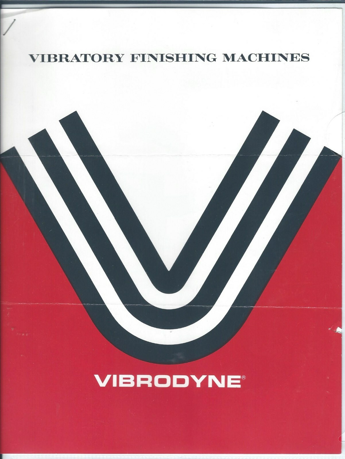 Brochure - Vibrodyne - VE100 etal Vibratory Finishing Machine c1968 ...