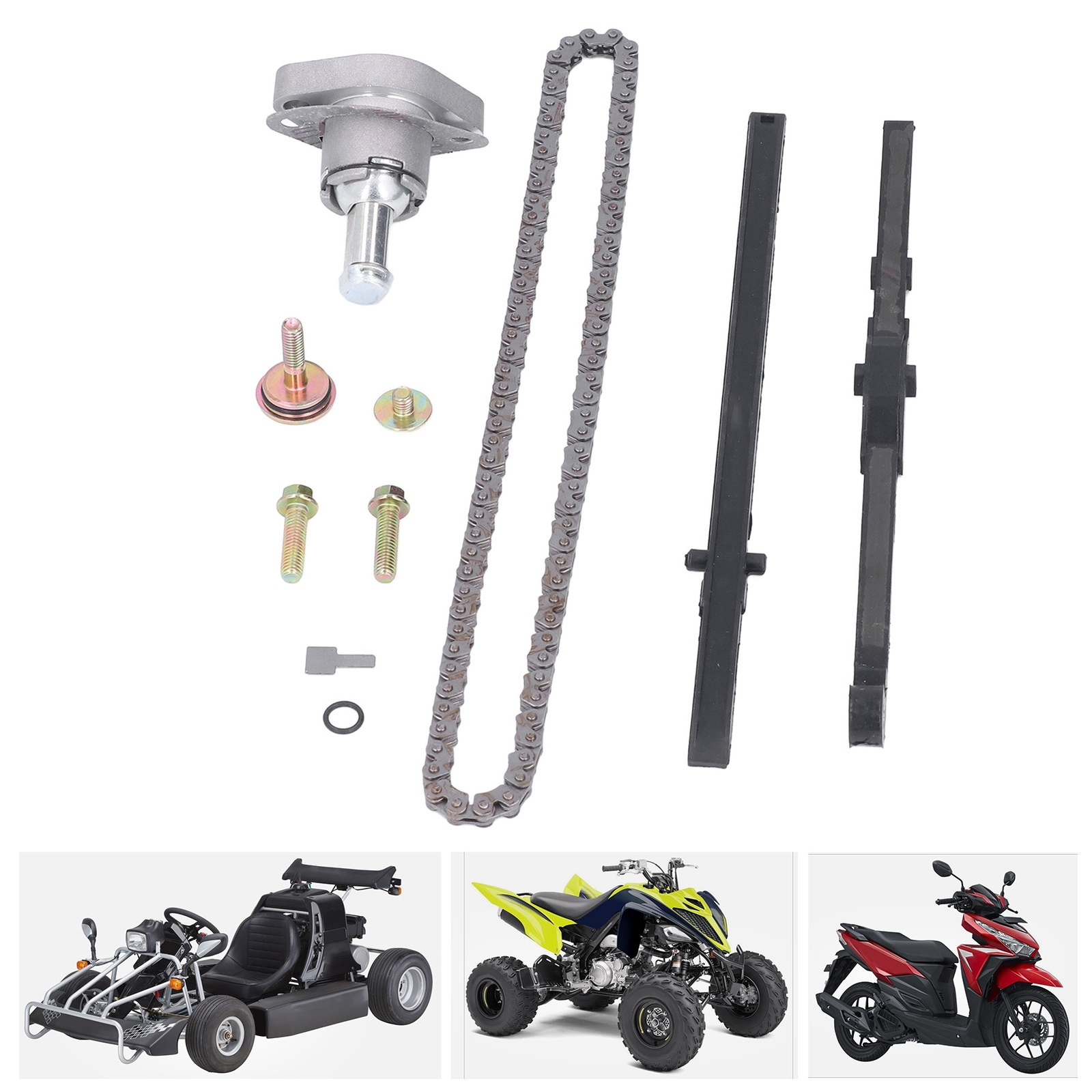 Engine Timing Chain Tensioner Kit For Most Chinese Scooters With 150cc ...