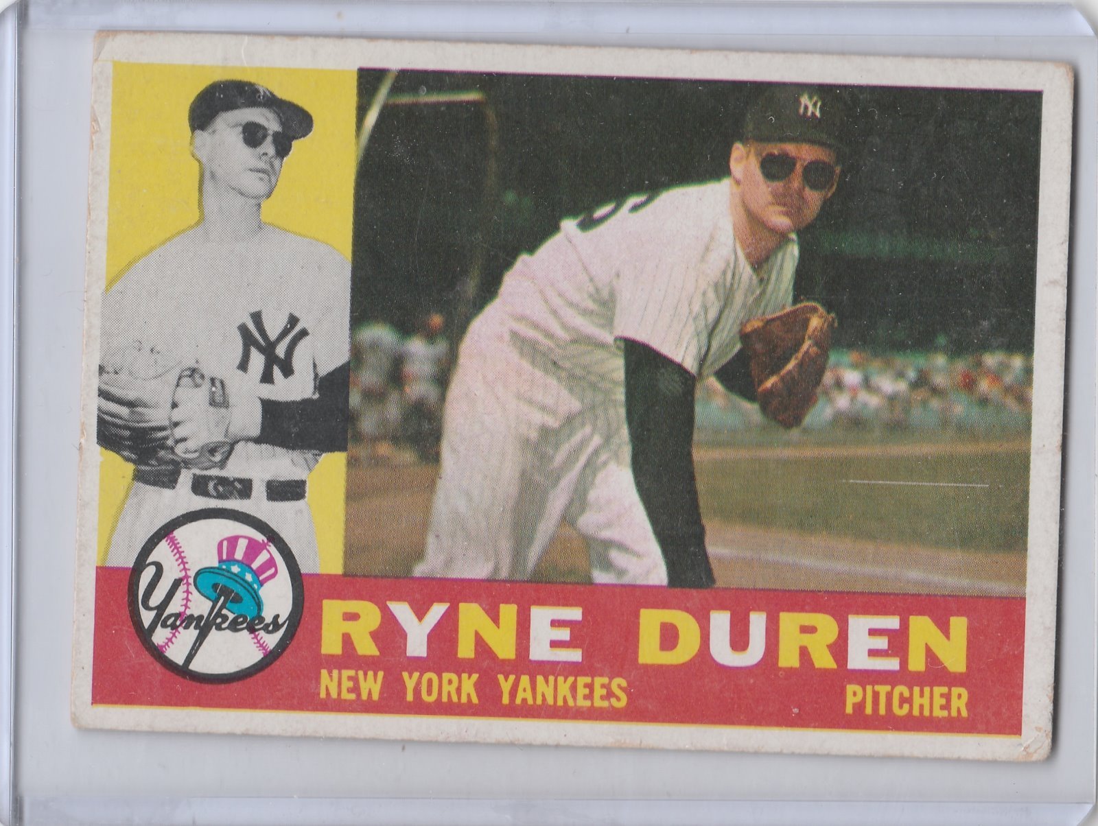 1960 Topps #204 Ryne Duren (w/autograph) | eBay
