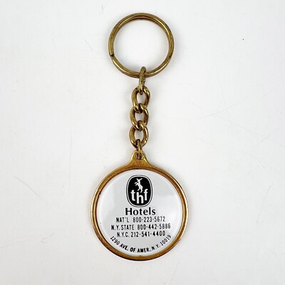 Vtg THF Hotel Trust Houses Forte Room Key Fob New York #1012 Postage ...