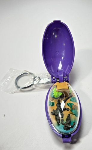 Takara Pocket Critters Gator Alligator Vintage 1993 Keychain Purple ...