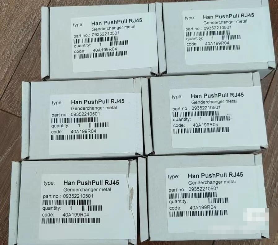 1PC NEW FIT FOR 09352210501 Han Pushpull RJ45 communication plug | eBay