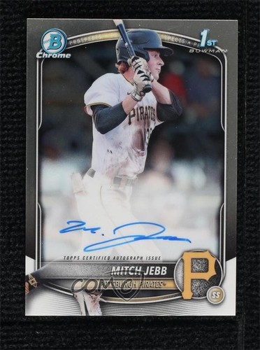 2025 Bowman Chrome Prospect Auto Mitch Jebb #CPA-MJ Auto | eBay