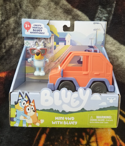 Bluey Mini 4WD with Bluey figure | eBay