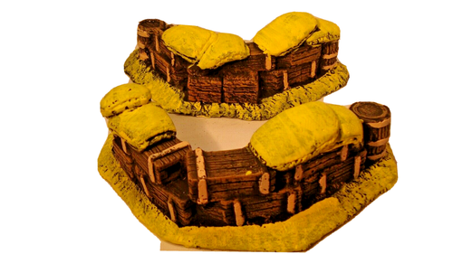 sandbags Boxes Resin 1.32 Painted Rourke' drift Redoubt T5 Zulu War ...