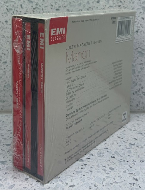 Massenet: Manon by Angela Gheorghiu / Roberto Alagna / Antonio Pappano ...