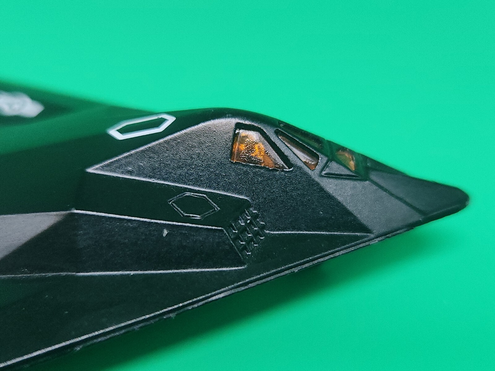 Lockheed F-117A Nighthawk Stealth Fighter Jet Aircraft Diecast Model ...