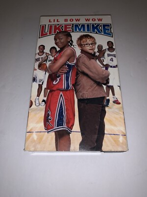 Like Mike VHS Tap 2002 Lil Bow Wow Jonathan Lipnicki Morris Chestnut ...