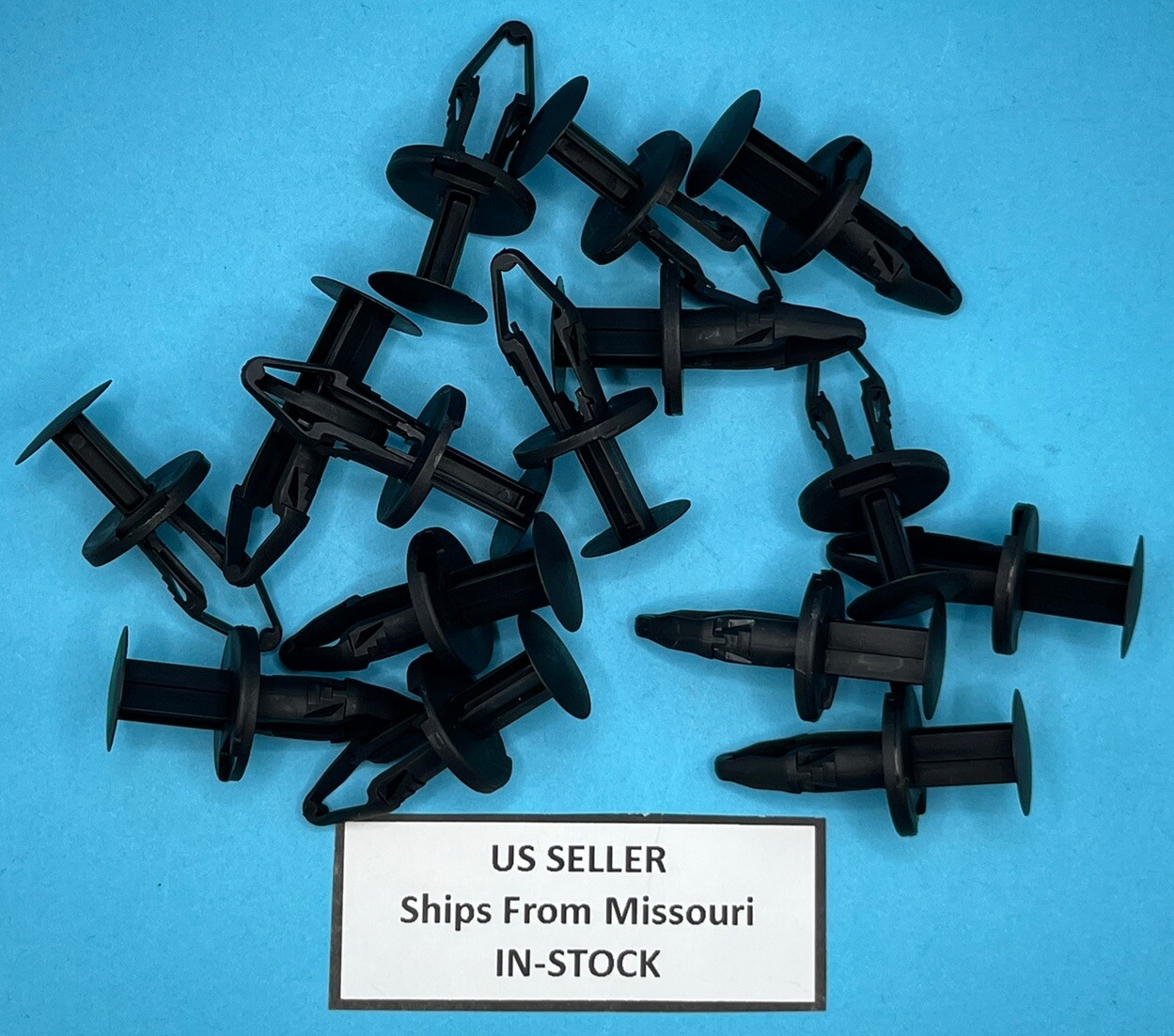 (Pack of 15) Bumper Fascia Liner Push-Type Retainers Clips for GM ...