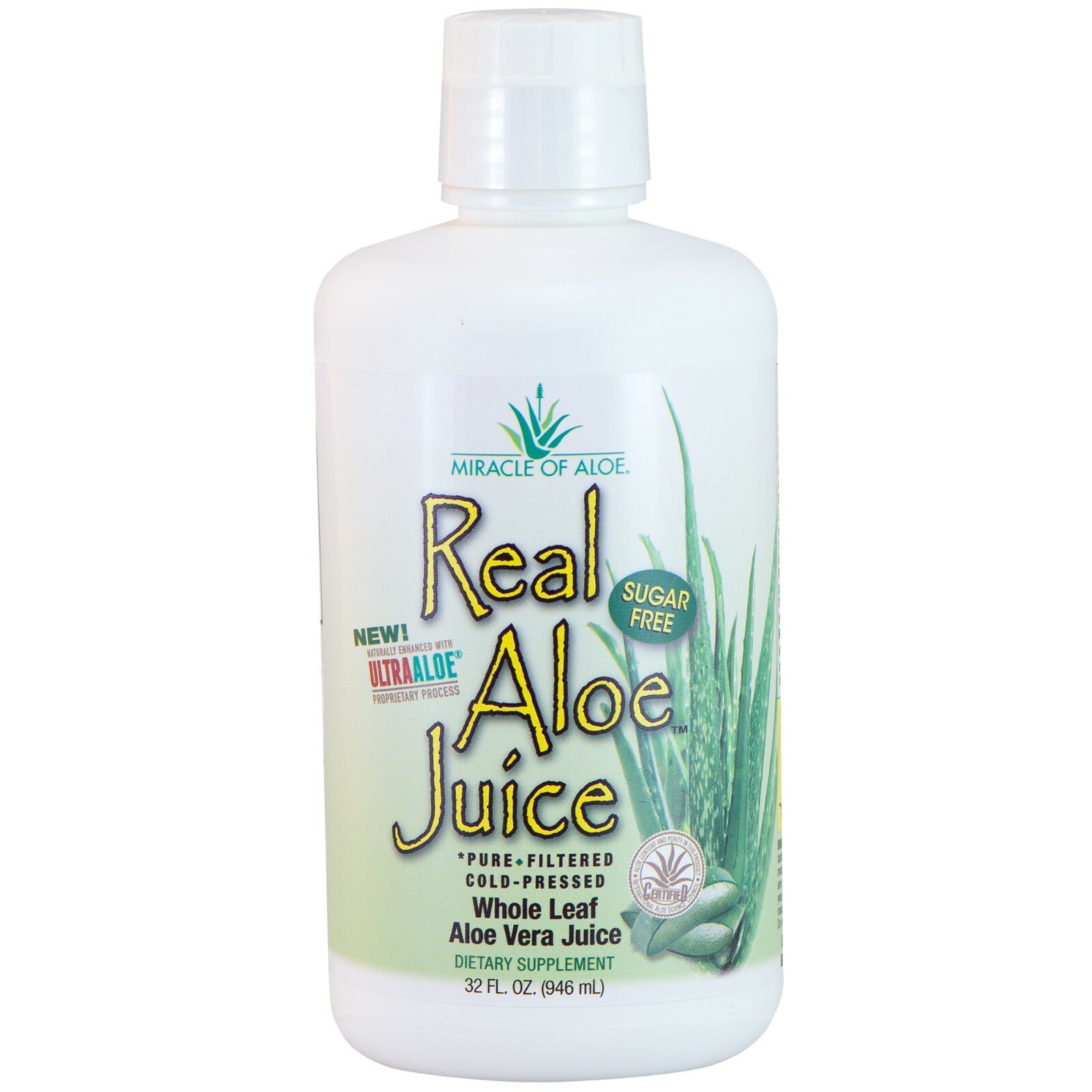 Real Aloe Juice from Aloe Vera 100% Purified & Filtered (1 Quart) | eBay