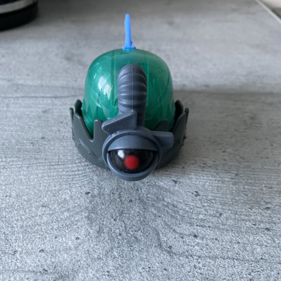 McDonalds Happy Meal Toy 2010 - Megamind - Brainbot - Green & Blue Fin ...