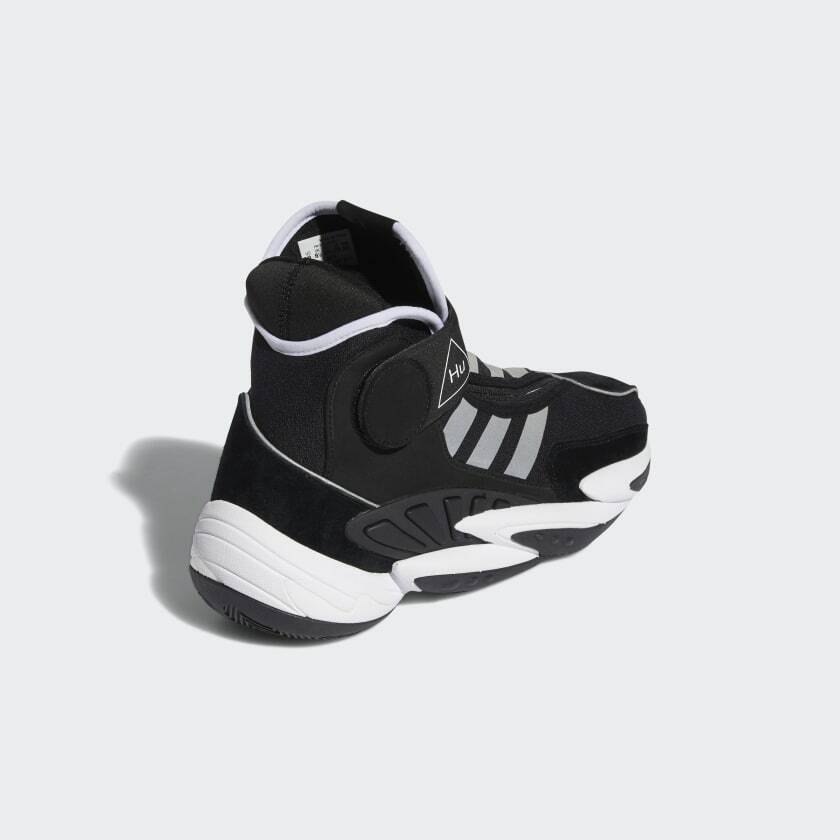 Adidas Originals Men's Black White CRAZY BYW PHARRELL WILLIAMS SHOES ...