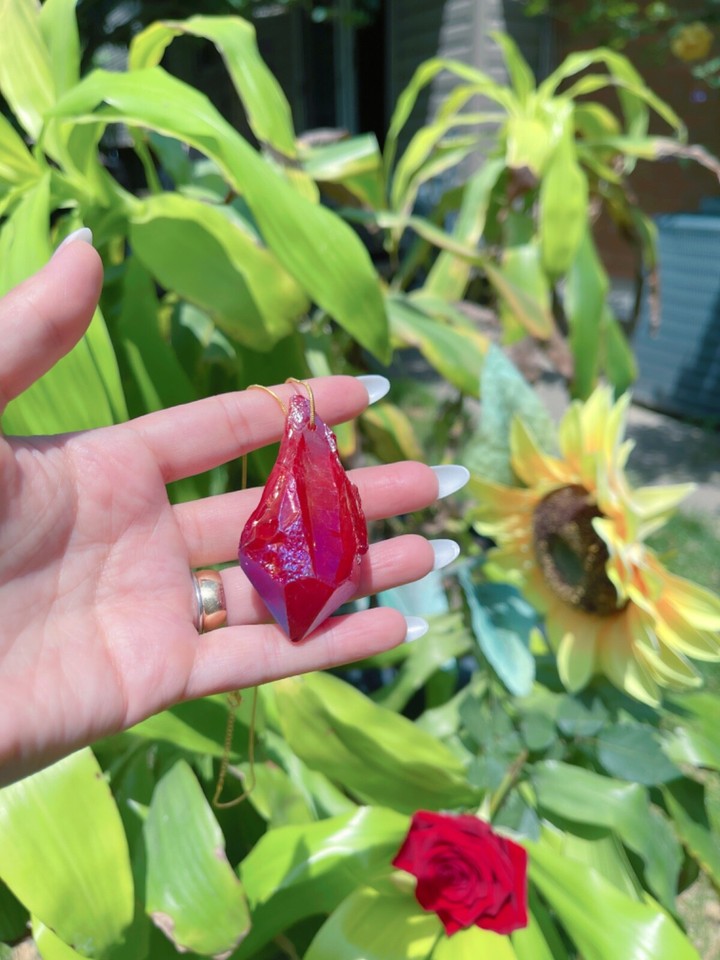 Rare Huge 275CT Padparadscha Sapphire Raw Necklace, Rough Sapphire ...