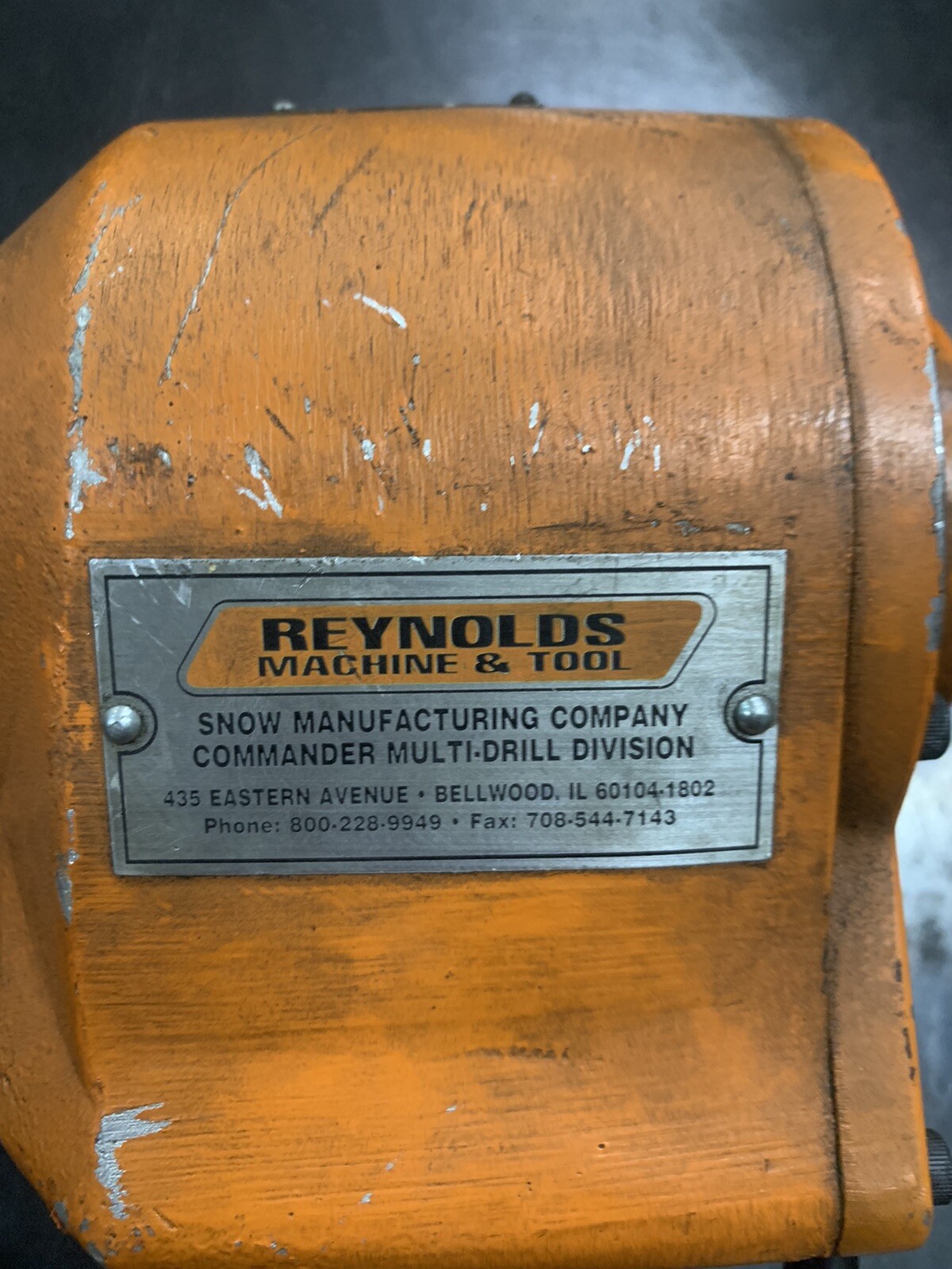 Snow M# 200 Tapping Head Capacity 6-5/16" Max 2500 RPM Extra Collets ...