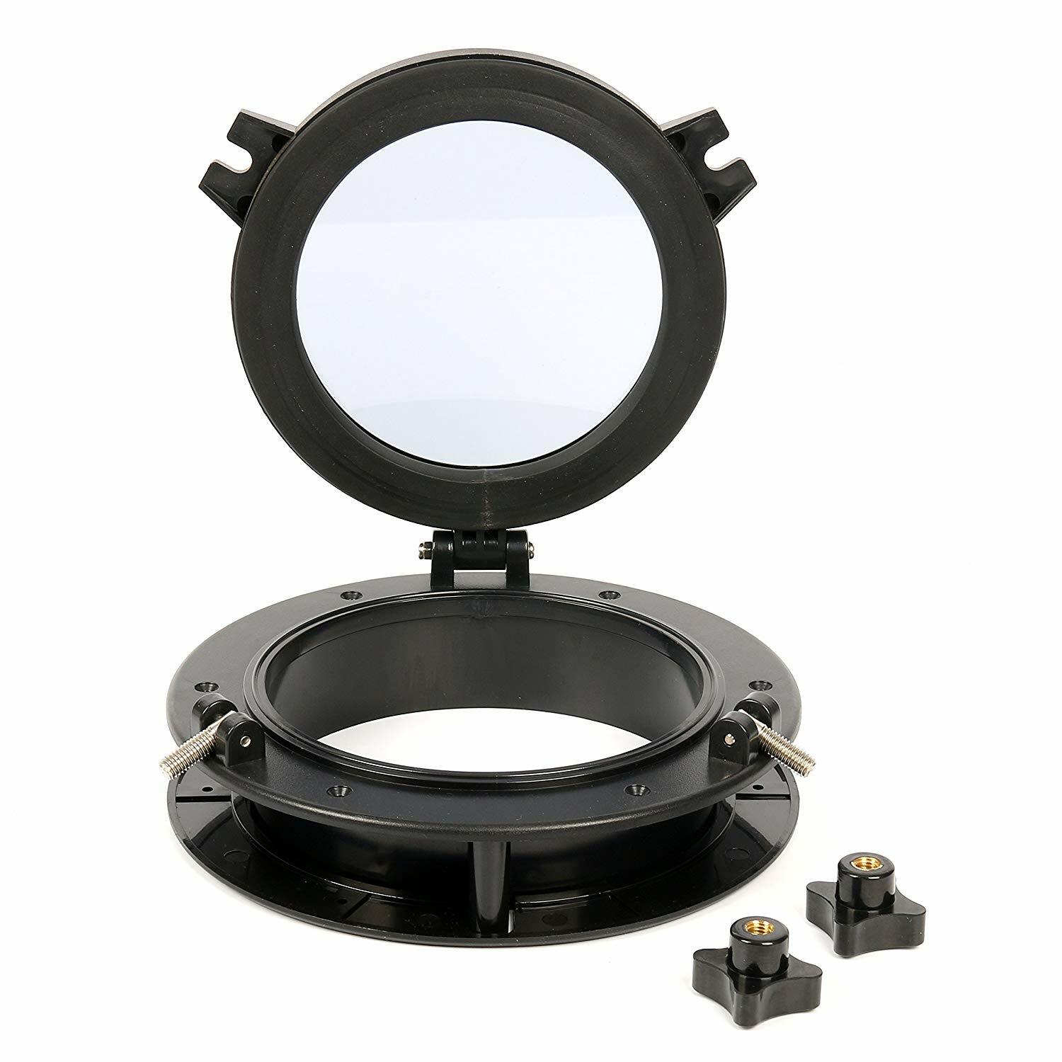 Black & White Portlight Porthole Replacement Window Port Hole ABS ...