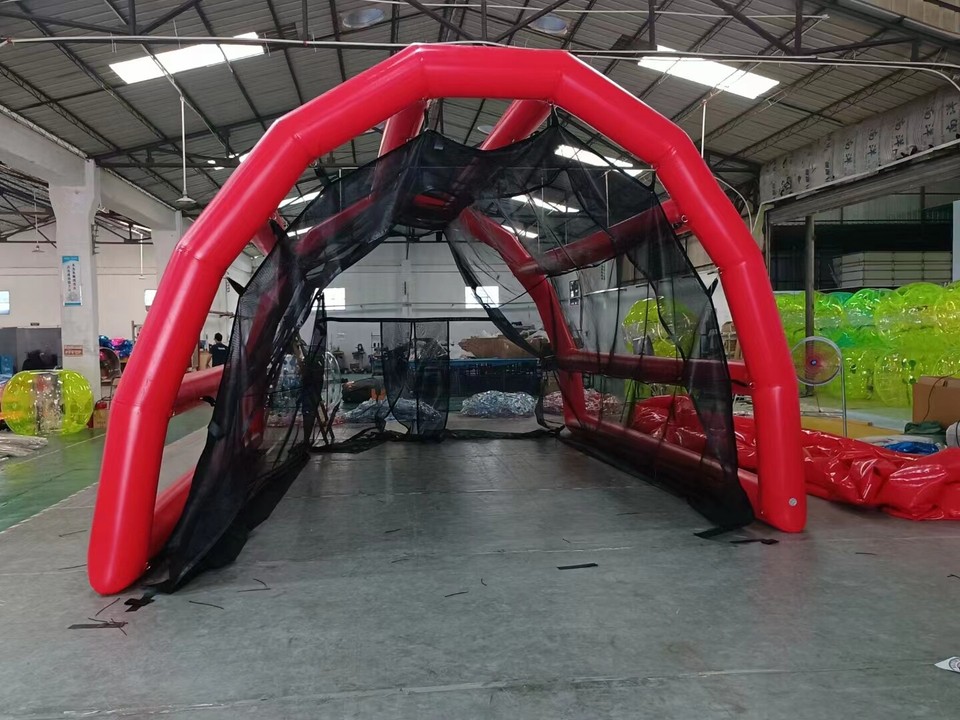 Commercial PVC Baseball Batting Cage Sport Game Inflatable Batting Cage ...