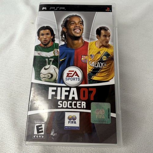 Fifa 07 Soccer PSP PlayStation Portable Complete with CIB With Manuel ...