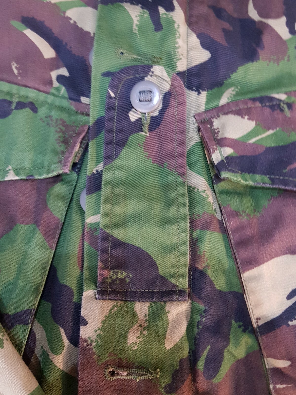Genuine British Army S95 DPM Camo Tropical Lightweight Combat Jacket ...