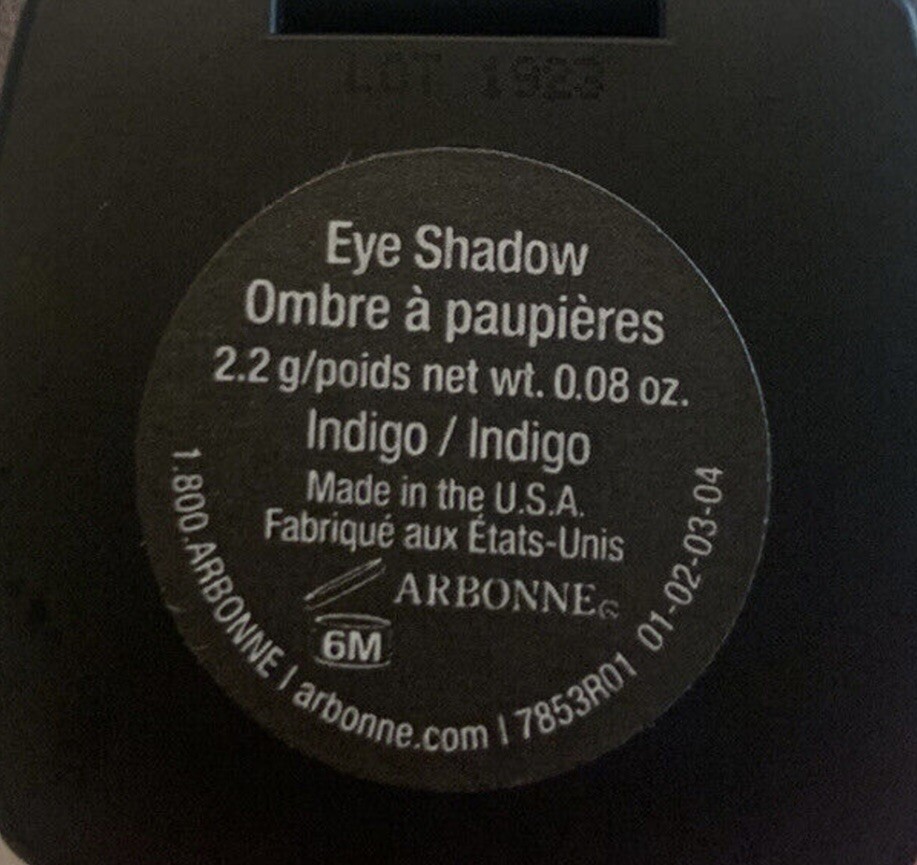 ARBONNE Eye Shadow INDIGO .08 oz / 2.2 g NWOB | eBay