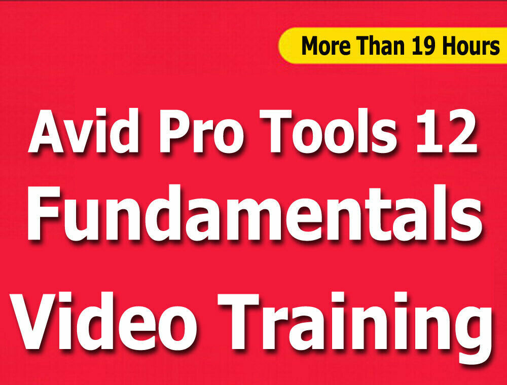 Learn Avid Pro Tools 12 Fundamentals Video Training Tutorials Course ...