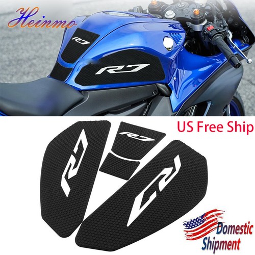 Gas Side Tank Pads Traction Pad Anti Slip Sticker For YZF-R7 2022 ...