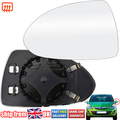 For Vauxhall Corsa D 2006-2014 Left Passenger Door Side Wing Mirror ...