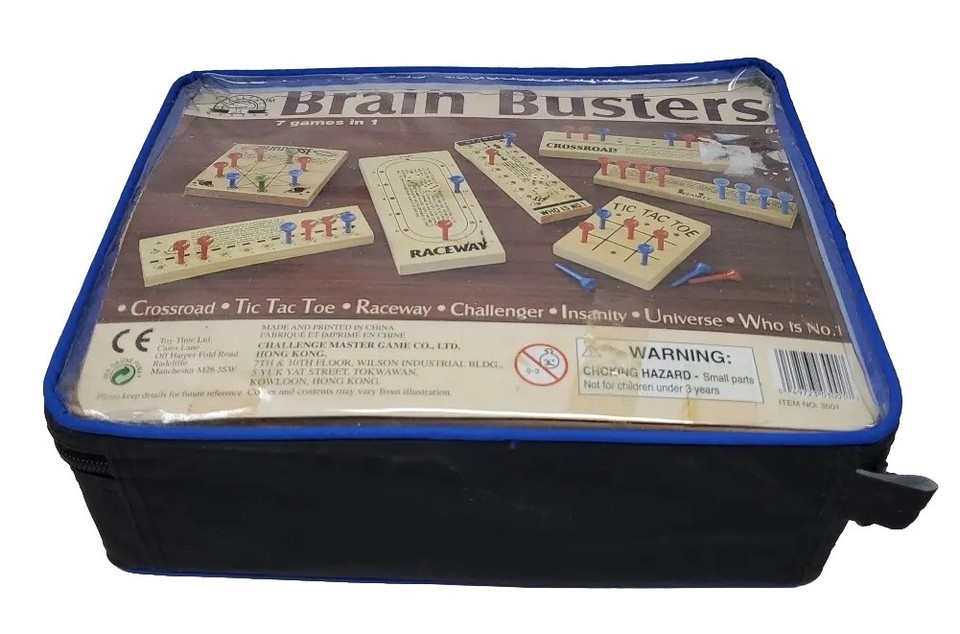 Challenge Master Brain Busters/Teasers/Puzzles (7 Games in 1) (3001) | eBay