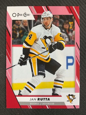 Jan Rutta 2023-24 OPC O-Pee-Chee Red Border Parallel Card #281 | eBay