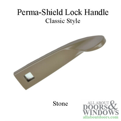 Andersen Window Lock Handle For Perma Shield Window Stone Color Handle ...