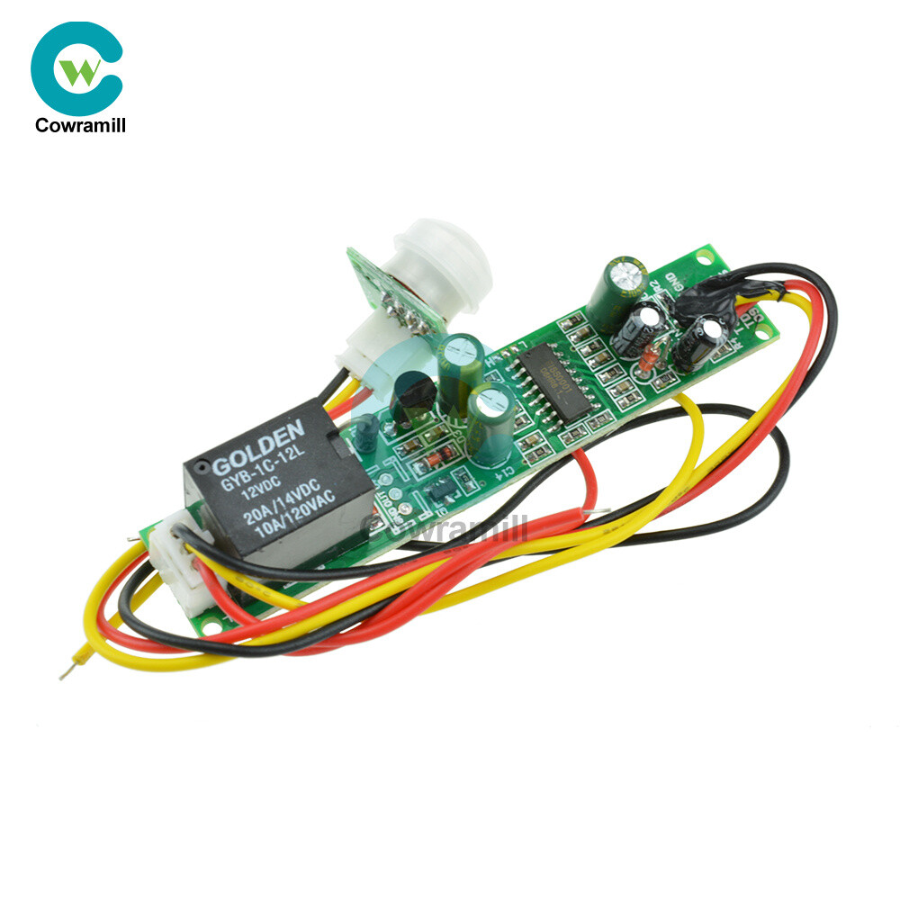 DC 12V 5A IR Pyroelectric Infrared PIR Motion Sensor Detector Module | eBay