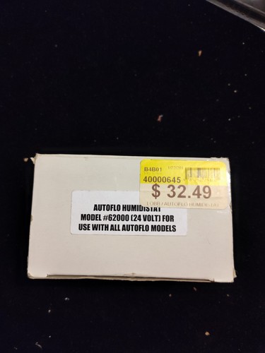 AutoFlo Humidistat 62000 For Use With All Models 24 Volt #58 | eBay