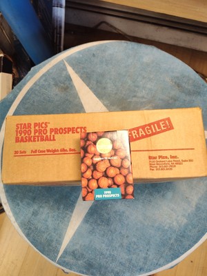 1990 Star Pics Pro Prospects Basketball Case 20 Sets Sealed Case +1 ...
