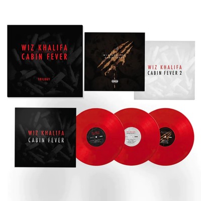 Wiz Khalifa Cabin Fever Trilogy (Vinyl) 12" Album Box Set | eBay