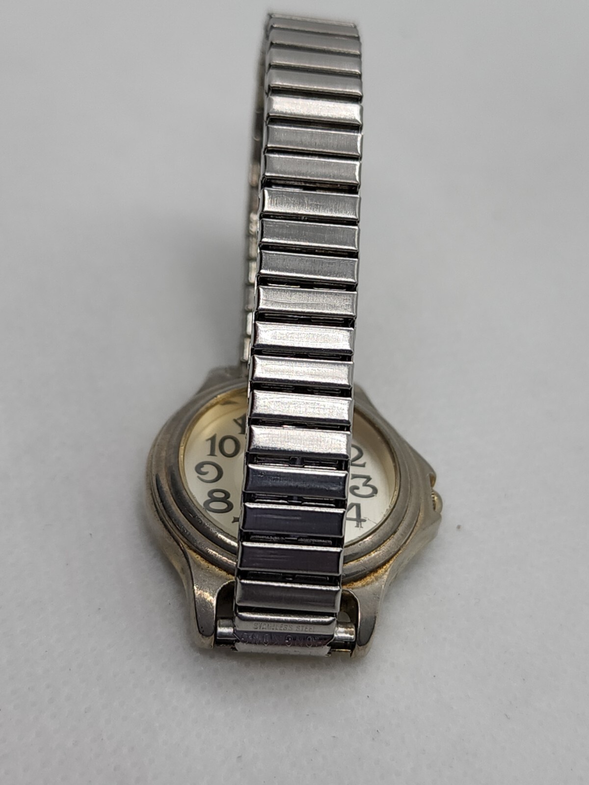 Watch By Watch-it Two Tone Gold & Silver Stretch Band MLN 3001 012 ...