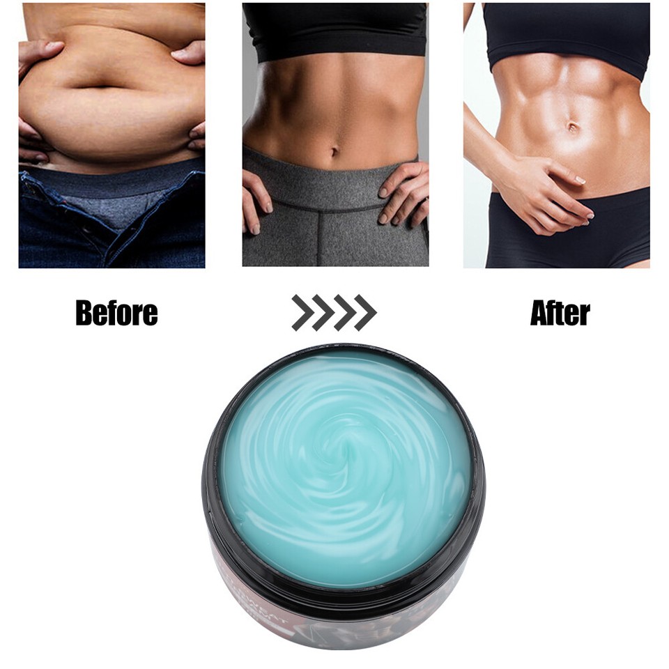 Hot Sweat Cream, Belly Fat Burning Cream Gel Weight Loss Cream Workout ...