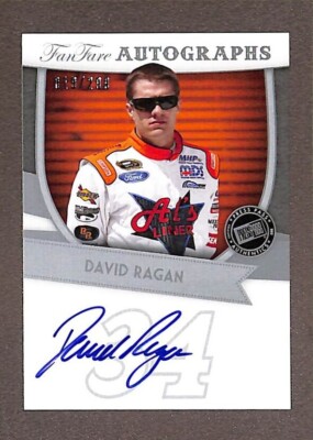 2012 Press Pass Fanfare #FF-DR1 David Ragan Auto /299 | eBay