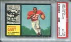 1962 Topps Football # 142 Prentice Gautt EX-MT PSA 6 High End | eBay