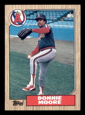 1987 Topps Baseball #115 Donnie Moore NM or better *ca1 | eBay