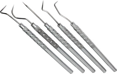 5-Piece Wax Carving Probe Set Tools Stainless Steel New NIB dental ...