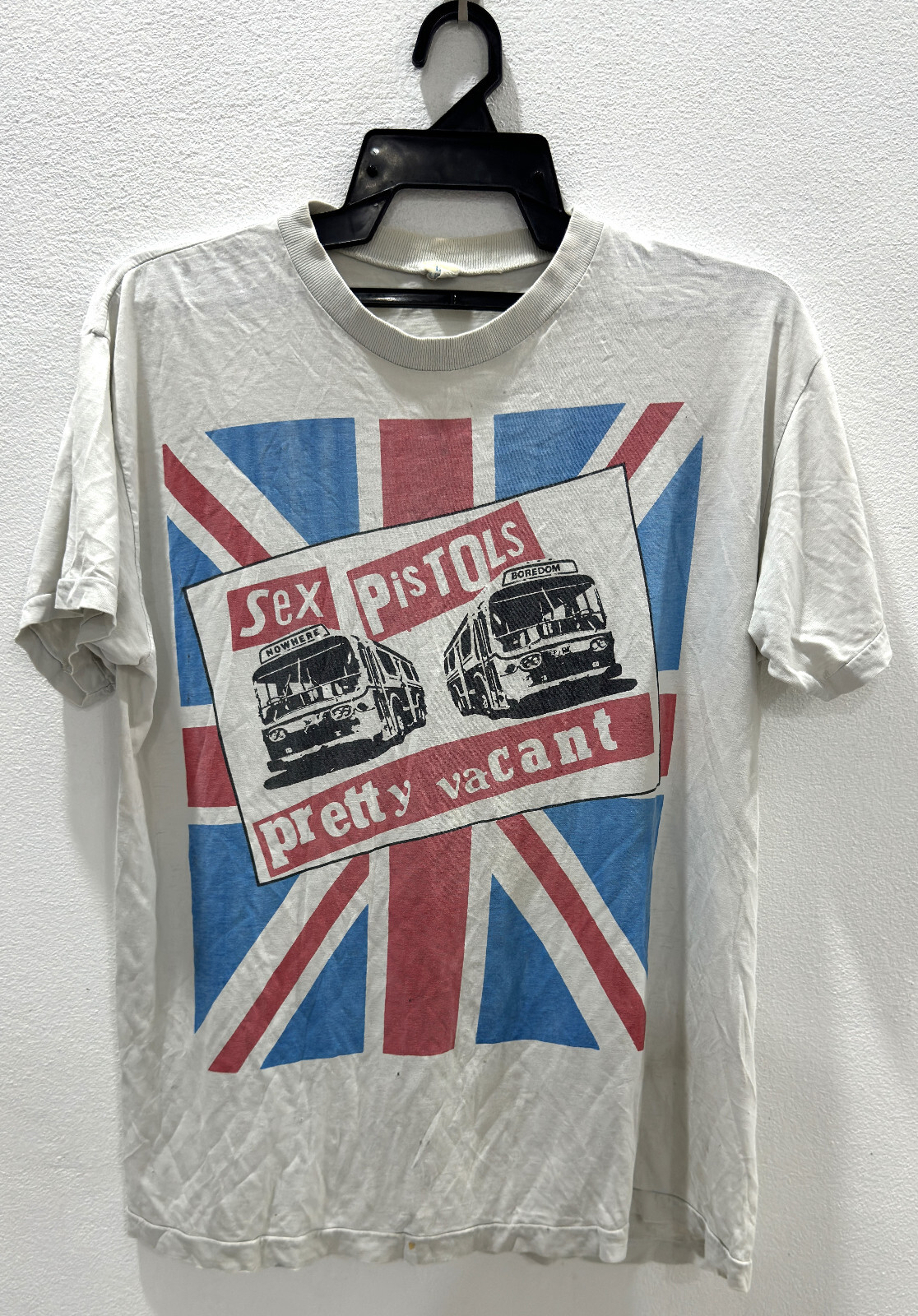 Vintage 80s Sex Pistols Pretty Vacant Punk Rock Tour … Gem